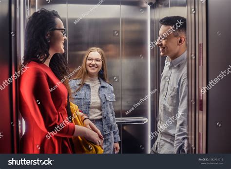People Inside Elevator