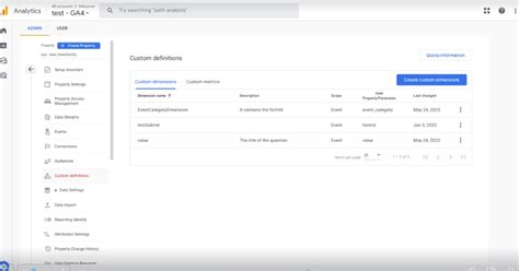 form submit event in ga4 setup with the analytics integration community