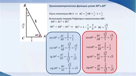 ІІ четверть геометрия 8 класс Соотношение между сторонами и углами прямоугольного