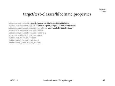 Ppt Java Persistence Entitymanager Powerpoint Presentation Free