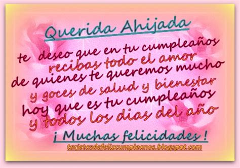 Feliz Cumplea Os Ahijada Tarjetas Imagui