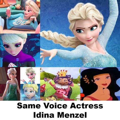 Idina Menzel The Voice Of Sheila M Lin Voice Actress Facebook