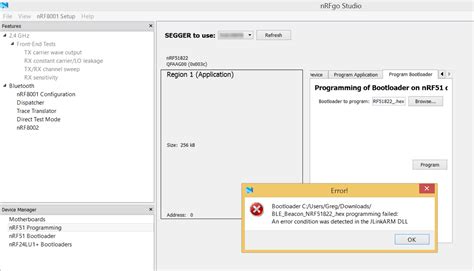Custom Nrf51822 Board Not Showing In Nrfgo Nordic Qanda Nordic