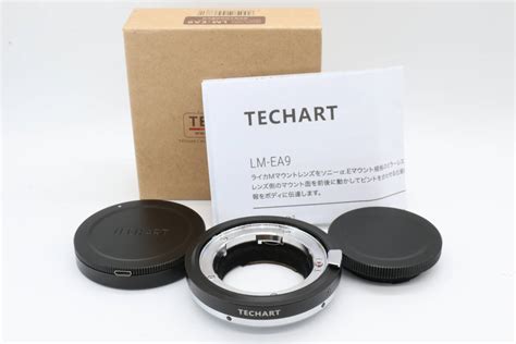 実用現状品 同梱不可 Techart テックアート Lm Ea9 電子マウントアダプター ライカ M ソニー E用 元箱他付属品多数