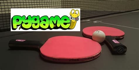 python pygame как сделать игру пинг понг