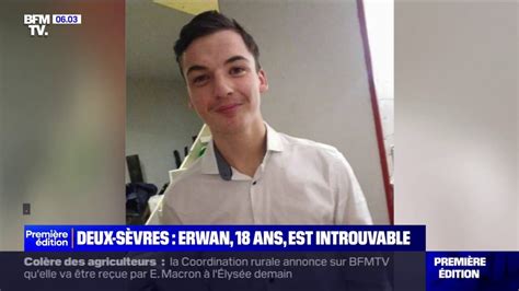 Deux S Vres Ce Que L On Sait De La Disparition D Erwan Ans Disparu Depuis Sa Sortie De
