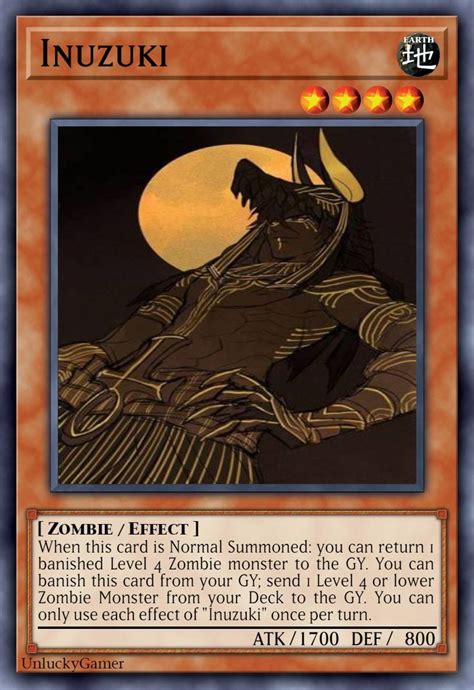 Zombie Support In The Stile Of Gozuki And Mezuki R Customyugioh