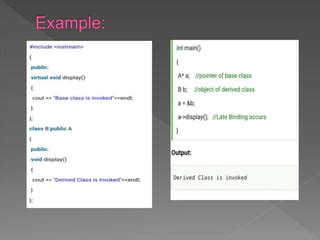 Pointers Virtual Functions And Polymorphism Cpp PPT