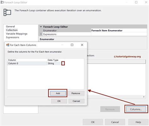 Ssis Foreach Loop Item Enumerator Ssis Foreach Loop Item Enumerator