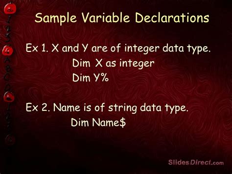 Visual Basic Programming Ppt Video Online Download