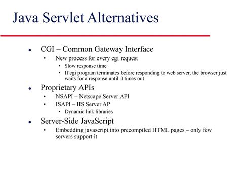introduction to java servlets ppt download