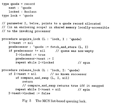 Question Implementation Of Mcs Lock · Issue 657 · Kaist Cpcs431