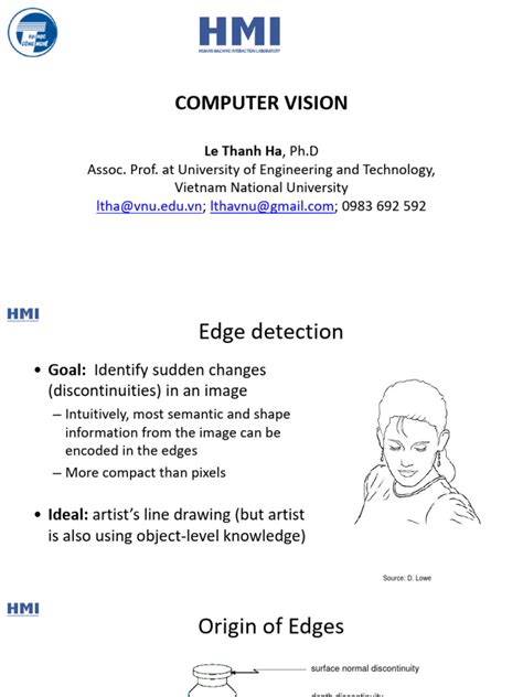 Computer Vision Edge Detection Pdf