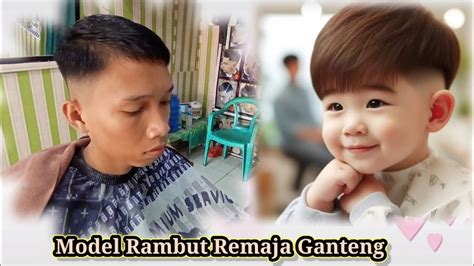 Pangkas Yang Ganteng Pangkas Rambut Roti Terbaru 2024 Youtube
