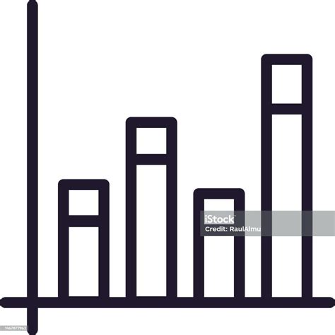 격리된 흰색 배경에 Grwoth의 한 줄 아이콘입니다 모바일 앱 웹 디자인 웹 사이트 온라인 상점 등을위한 고품질 편집 가능한 스트로크 개념에 대한 스톡 벡터 아트 및 기타