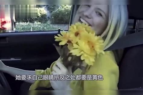 外国女子沉迷黄色，吃穿用度全是黄色，父母无法奈何说不动