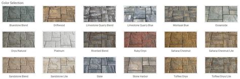 Cambridge Pavers Color Chart Cambridge Pavers Riverbed Blend