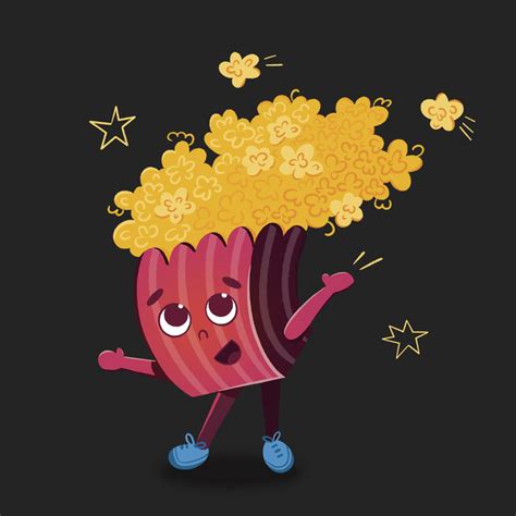 Иллюстрация Бренд персонаж для сети кинотеатров