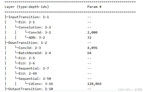 Pytorch查看神经网络结构和参数量如何查看神经网络参数量 Csdn博客
