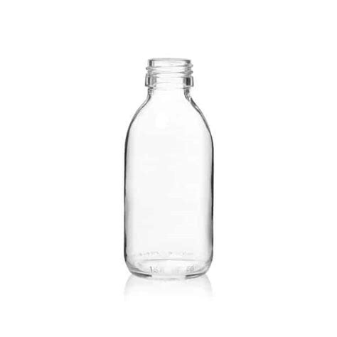 בקבוק 150 מ"ל זכוכית שקוף
