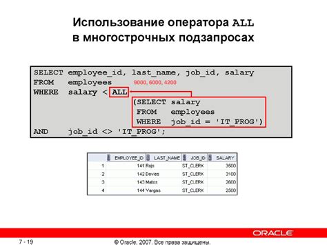 Использование подзапросов для решения запросов презентация онлайн