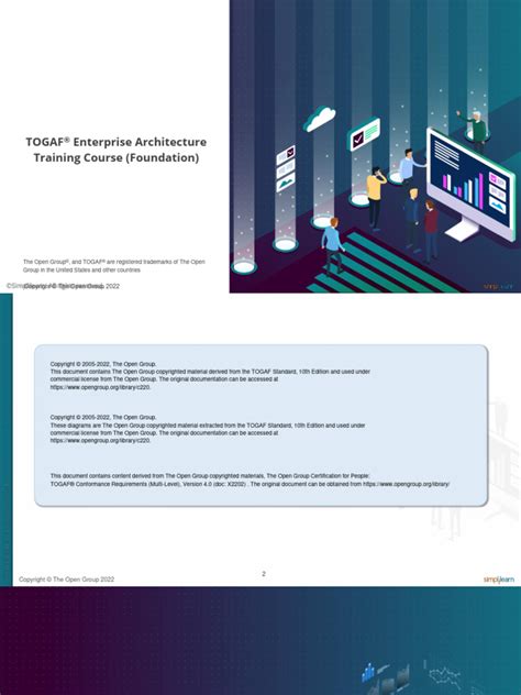 Togaf Ea Foundation M0 Pdf Enterprise Architecture Copyright