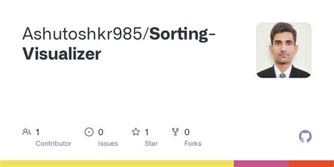 Github Ashutoshkr Sorting Visualizer