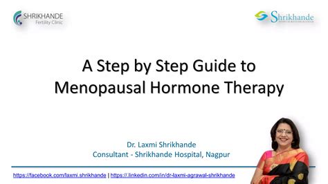Step By Step Guide To Menopause Hormone Therapy Mht Pdf