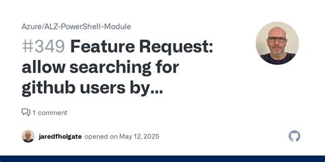 Feature Request Allow Searching For Github Users By Username As Well