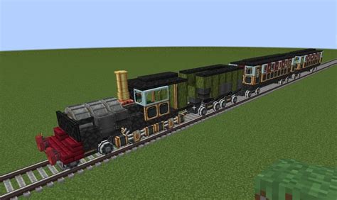 Create Mod Train Using Create Mod And Oh The Biomes Youll Go Minecraft Map