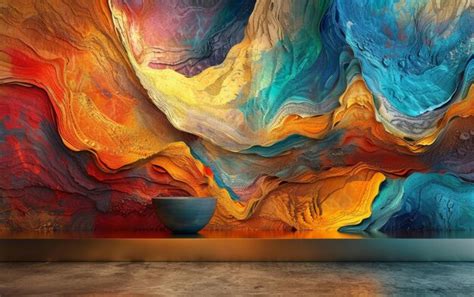 Premium Photo Multicolor Digital Abstract Creative Background From Curved Lines Illustration 48