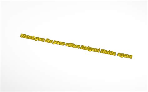 3d Design Thanks For The Hard Work Tinkercad