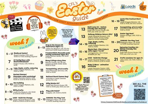 Leeds Cfls Easter Holiday Guide 2025 West Leeds Dispatch
