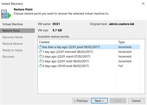 Restore Vmware Vm From Veeam Backup