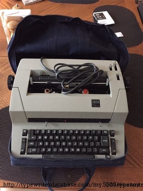 IBM Personal Typewriter On The Typewriter Database