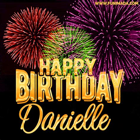 Danielle Happy Birthday Cards