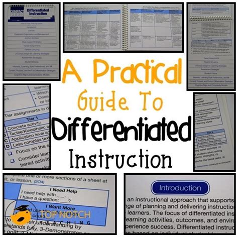 A Practical Guide To Differentiated Instruction