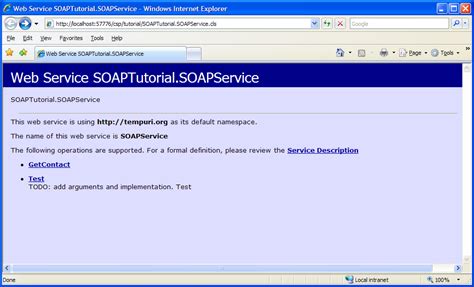 Viewing The Wsdl Document Caché Web Services Quickstart Tutorial Caché And Ensemble 201814