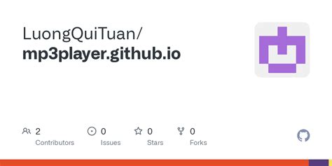 GitHub LuongQuiTuan Mp Player Github Io