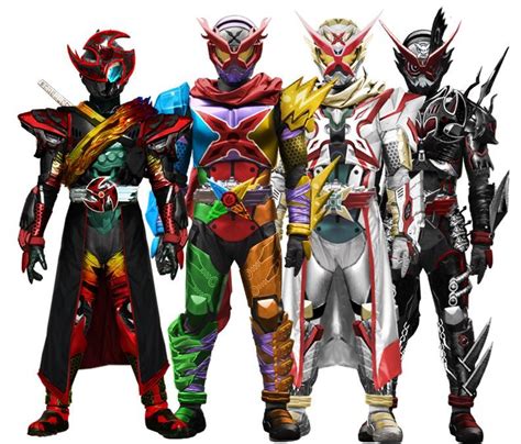 Four Types Of Armor In Tokusatsu