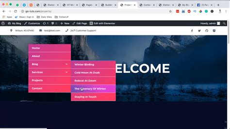How To Create A Vertical Menu In Elementor Free Elementor Vertical Menu Tutorial