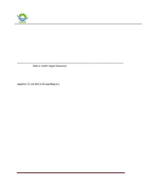 Biometric Based Electronic Voting Machine Using Raspberry Pi Pdf Electronic Voting Power