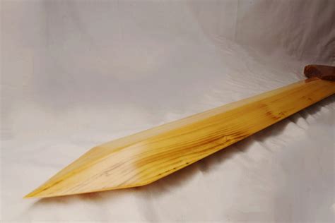 Wood Sword Custom Engraving Tikitiki Engraving