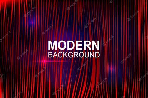 Premium Vector Abstract Dark Background With Gradient Thin Red
