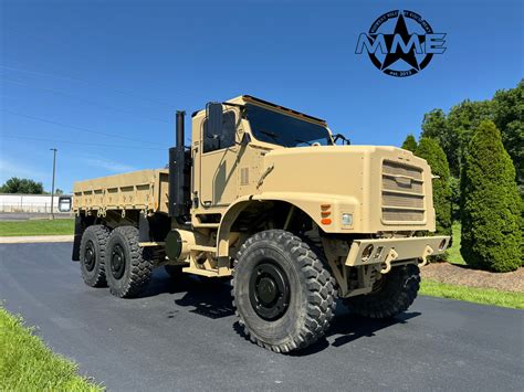 2001 Oshkosh Mk23 Mtvr 7 Ton 6x6 Cargo Truck