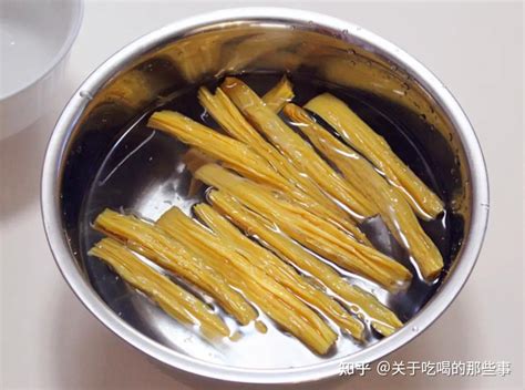 如何快速泡发腐竹教您一个好方法30分钟泡好无硬芯有韧劲 知乎