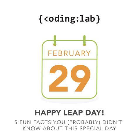5 Leap Year Fun Facts That You Didnt Know About — Coding Lab
