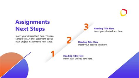 Assignment Next Steps Presentation Slide Slidemodel