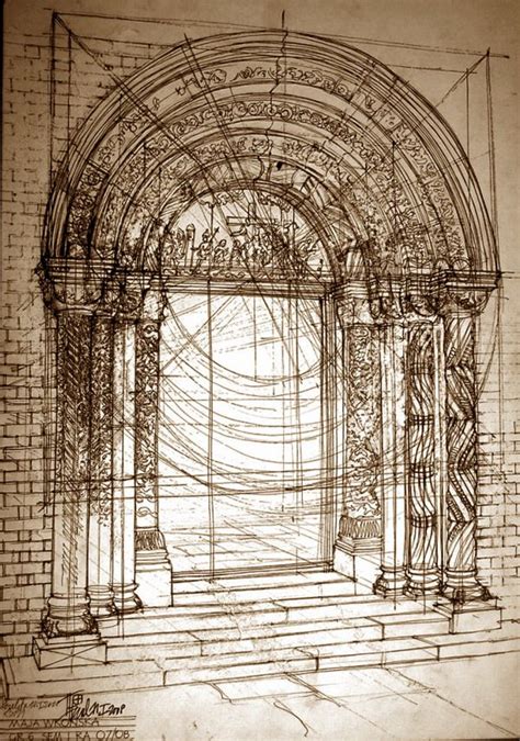 Designer Curator Brother Architectural Sketches by Maja Wrońska Architecture sketch