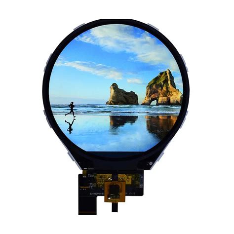 round lcd oled display arduino circular screen